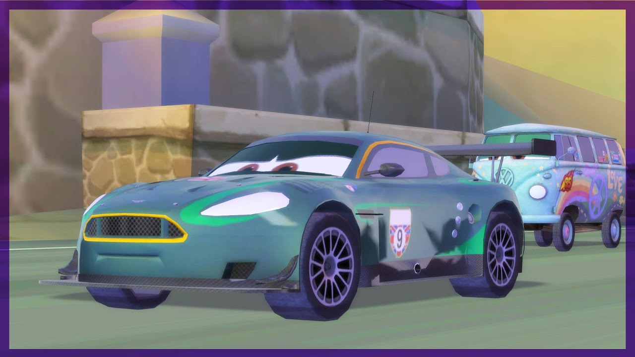 Cars 2 The Video Game | Nigel Gearsley - Casino Tour - YouTube