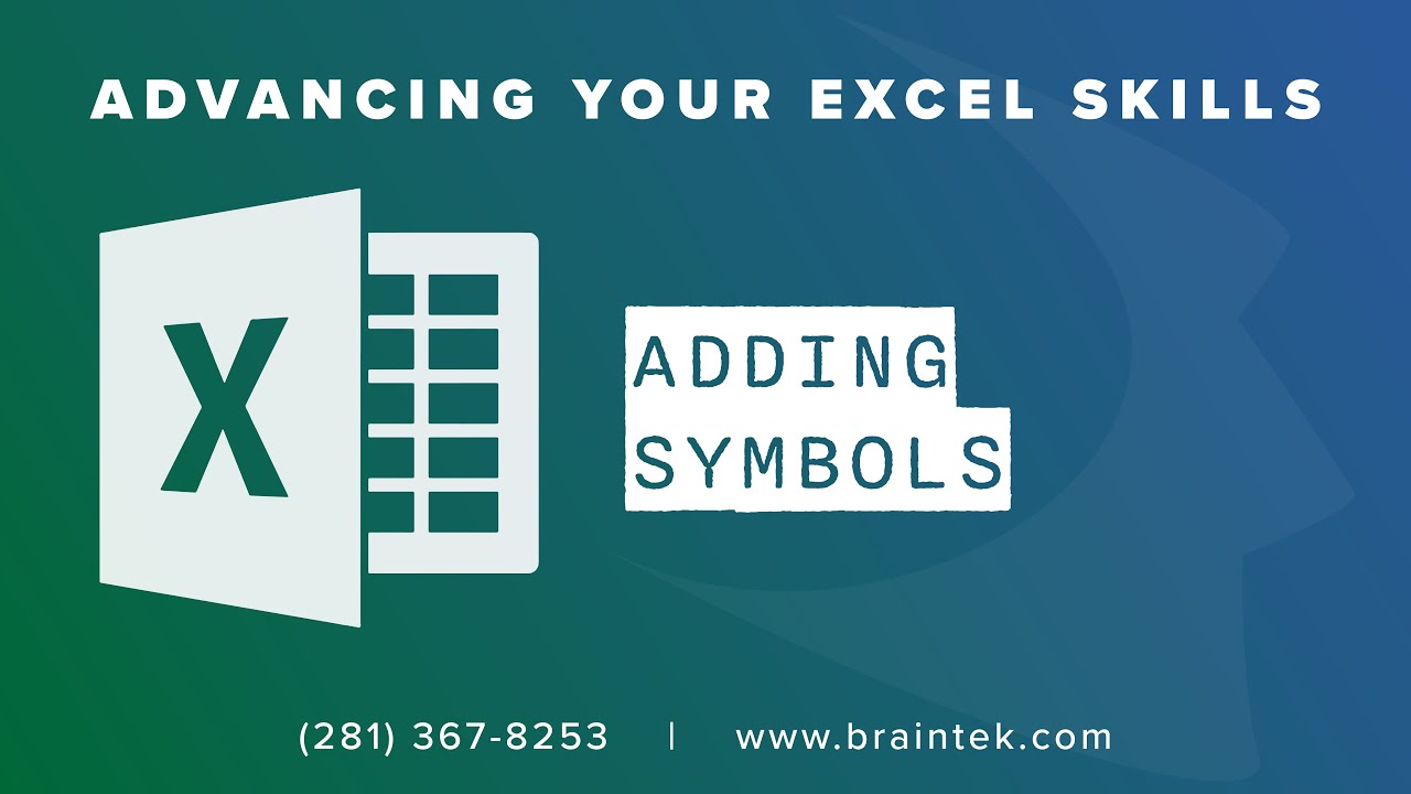 Adding Symbols - YouTube