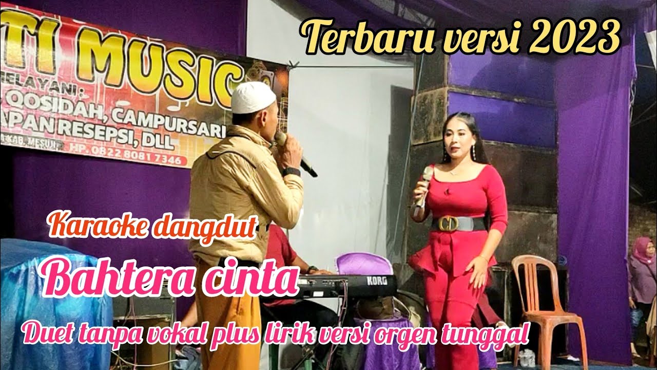 Bahtera cinta karaoke Tanpa vokal plus lirik official Dinasti Music ...