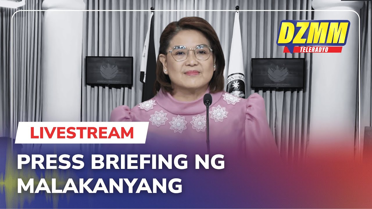 LIVE: Palace holds press briefing | DZMM Teleradyo (11 June 2025) - YouTube