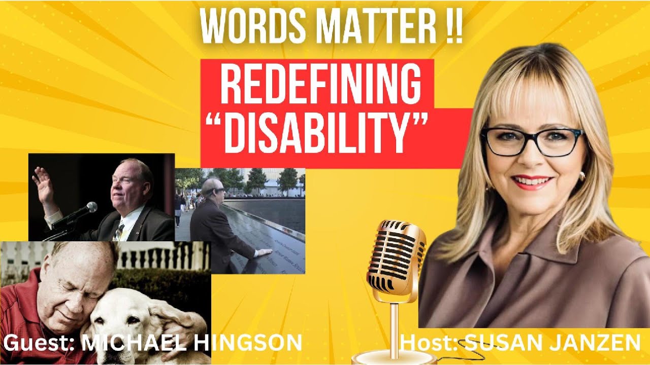 REDEFINING “DISABILITY” - WORDS MATTER Guest Micheal Hingson - YouTube