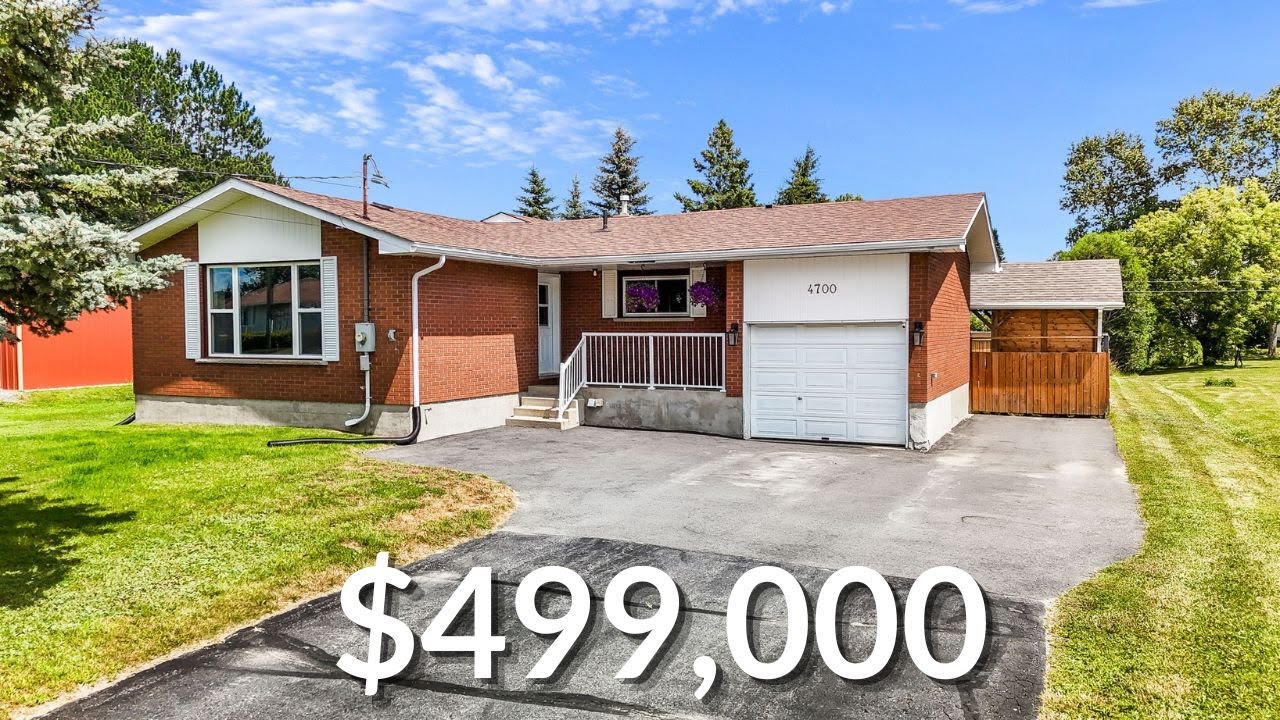 *SOLD* Inside a $499,000 Hanmer Home on a Deep Lot - YouTube