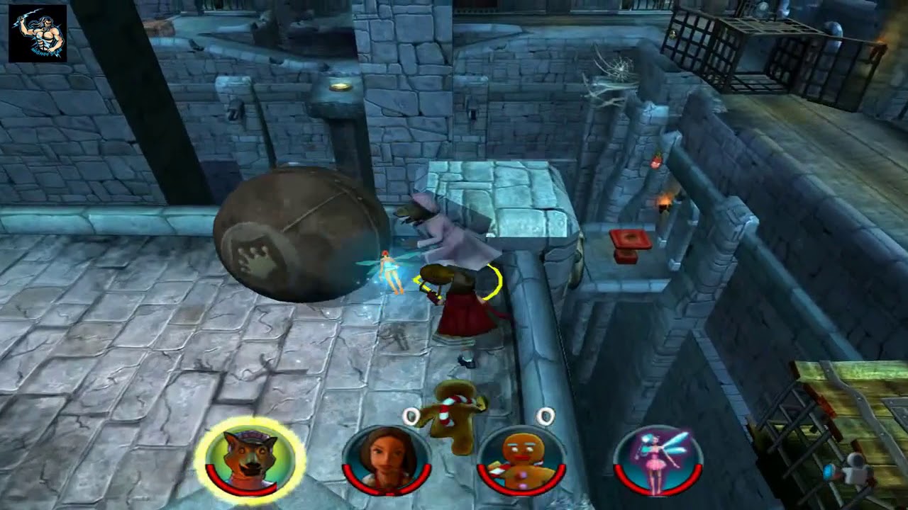 shrek 2 Walkthrough Gameplay chapter 8 prison break || Mighty Star ...