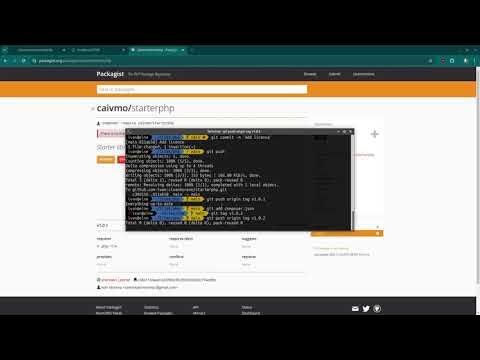 Cómo Crear y Publicar una Librería PHP en Composer, GitHub y Packagist - YouTube