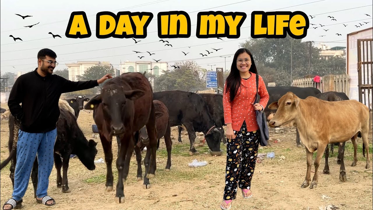 A DAY IN MY LIFE | AKTIFITAS SEHARI DI INDIA - YouTube