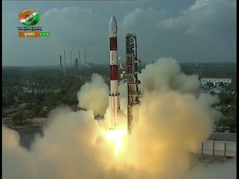 ISRO Breaks Record by 104 Nano Satellites in Orbit - PSLV C37/CARTOSAT ...