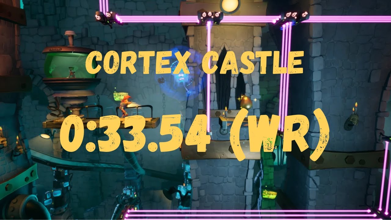 Crash 4 (PS4) - Cortex Castle - 0:33.54 [Former WR] - YouTube