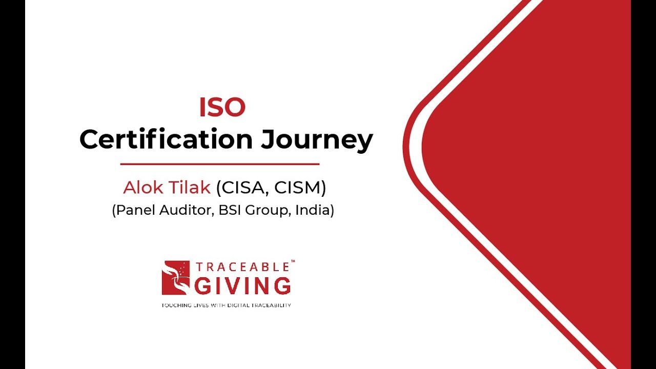 ISO Certification Journey | Audit Experience shared by Alok Tilak, Panel Auditor, BSI Group ...