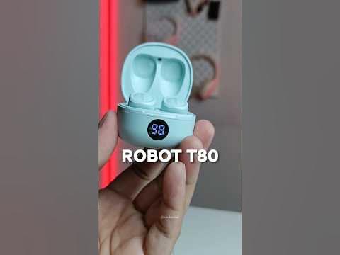 TWS Robot T80 ini total playtimenya bisa sampai 40 jam 🔥 #tws #produkviral #twsmurah - YouTube