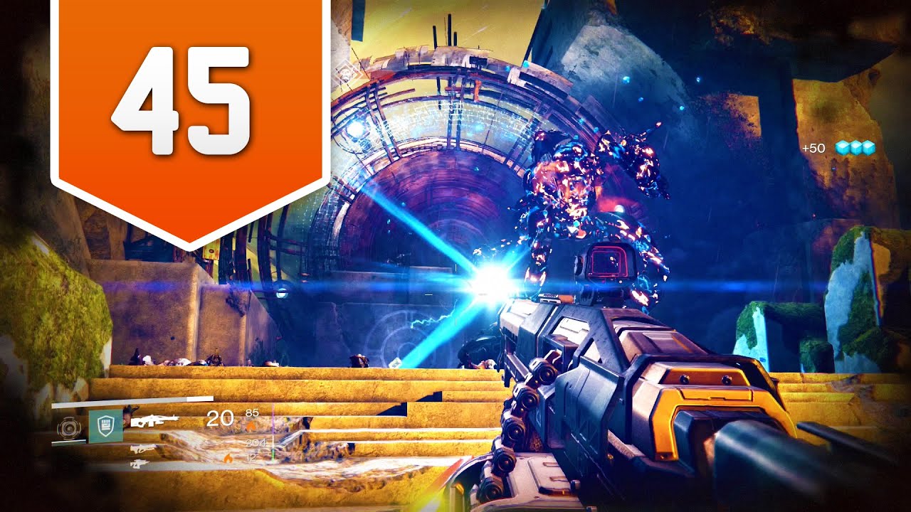 Destiny (PS4) - Gameplay Walkthrough - Part 45 - ALMOST GOT OUTSIDE THE ...