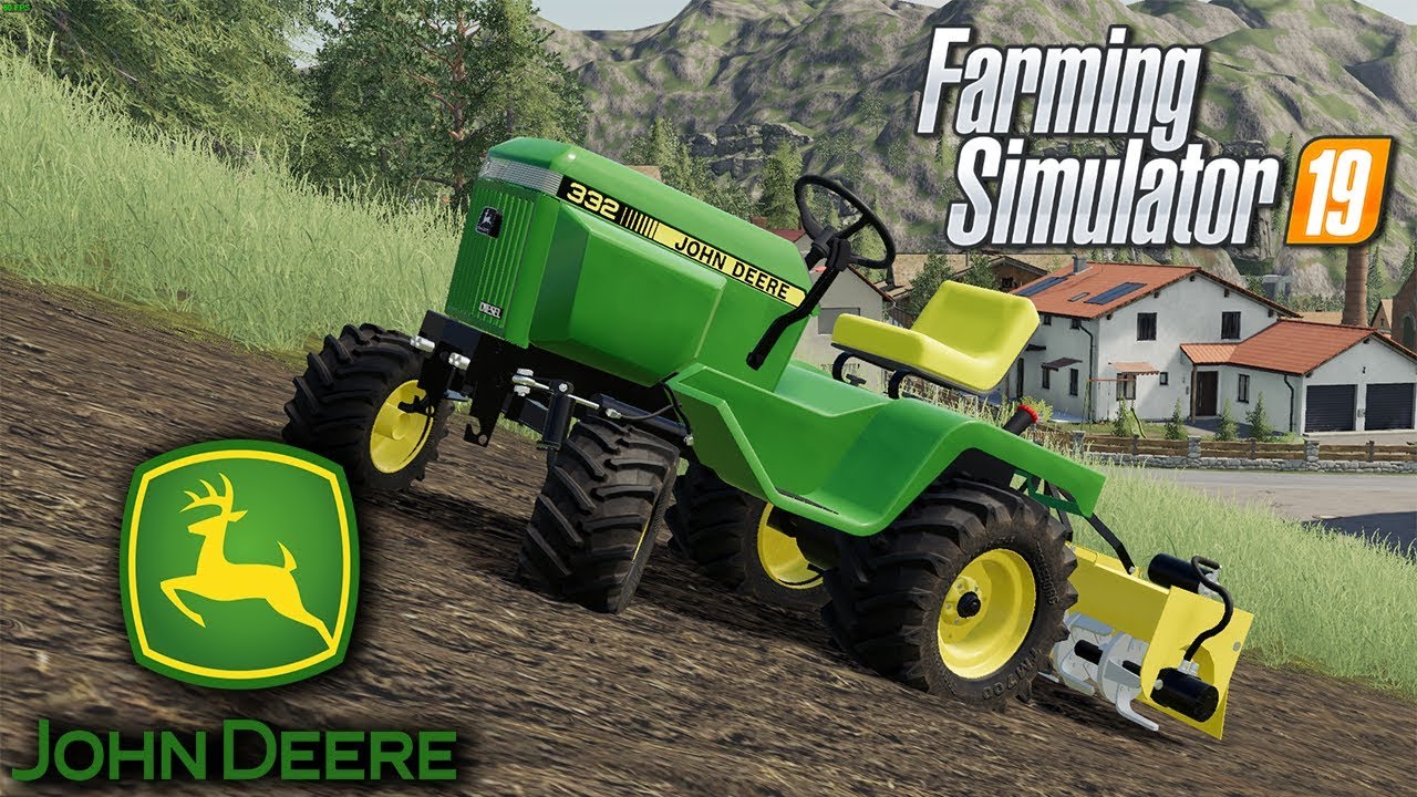 JOHN DEERE 332 V1.0.0.0||Farming Simulator 19 Mods||IN 4k - YouTube