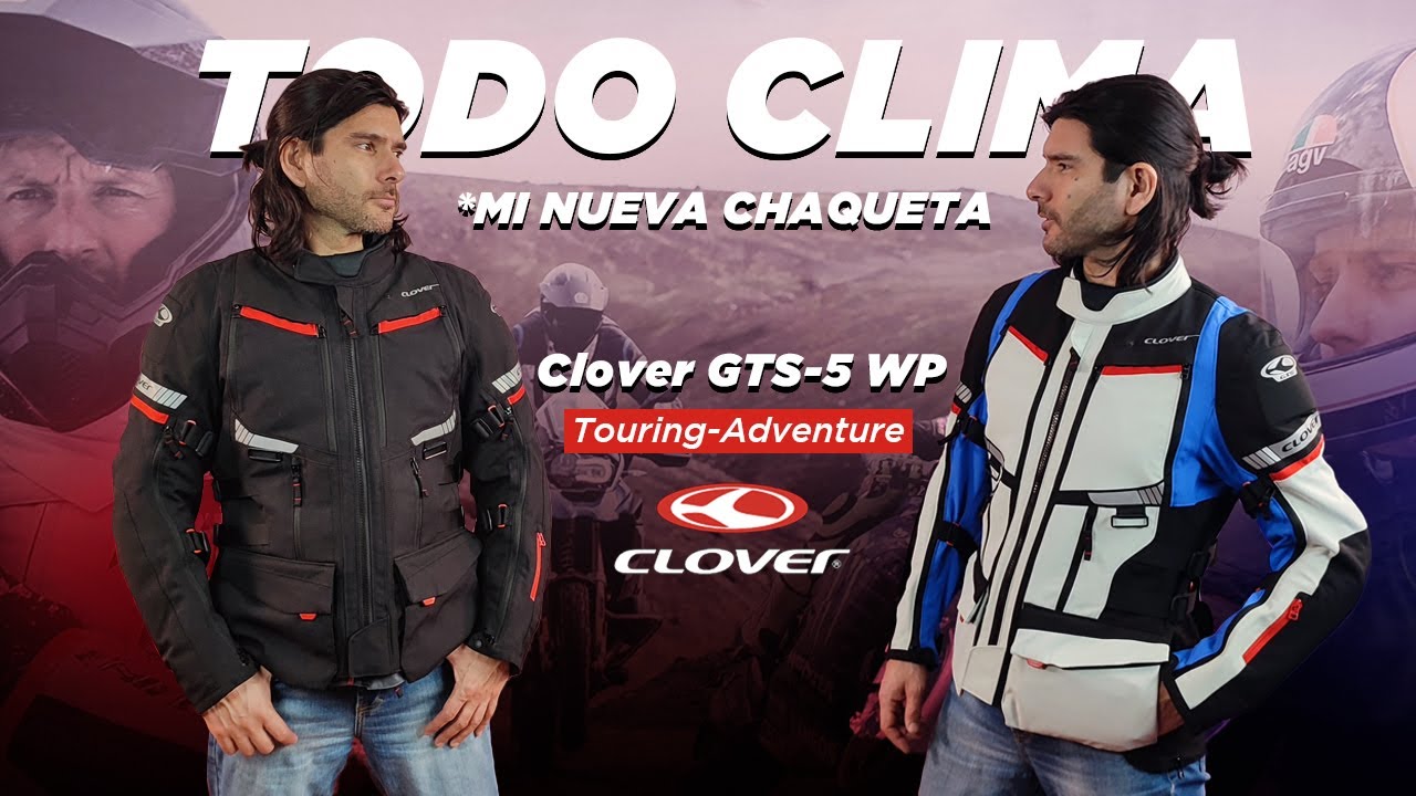 LA RECOMIENDO Así es mi CHAQUETA CLOVER GTS-5 WP👍 / Chaqueta TOURING ...