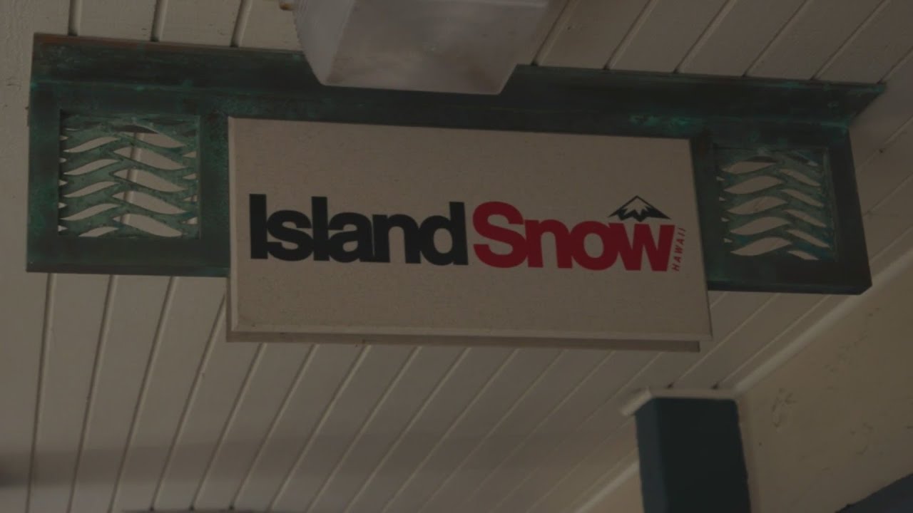 Island Snow serving flavors and looks - YouTube