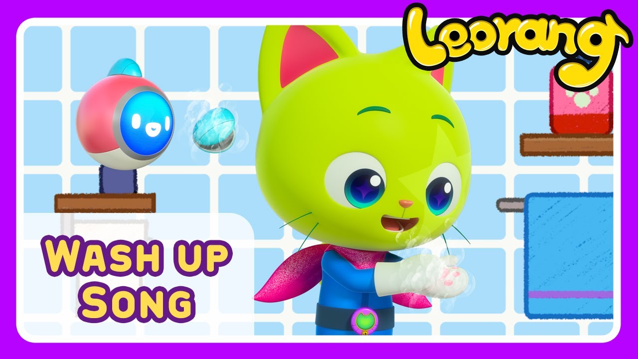 Wash Up Song│ Kids songs │ Fun Rhyming Songs │ Nursery Rhyme │ Children ...