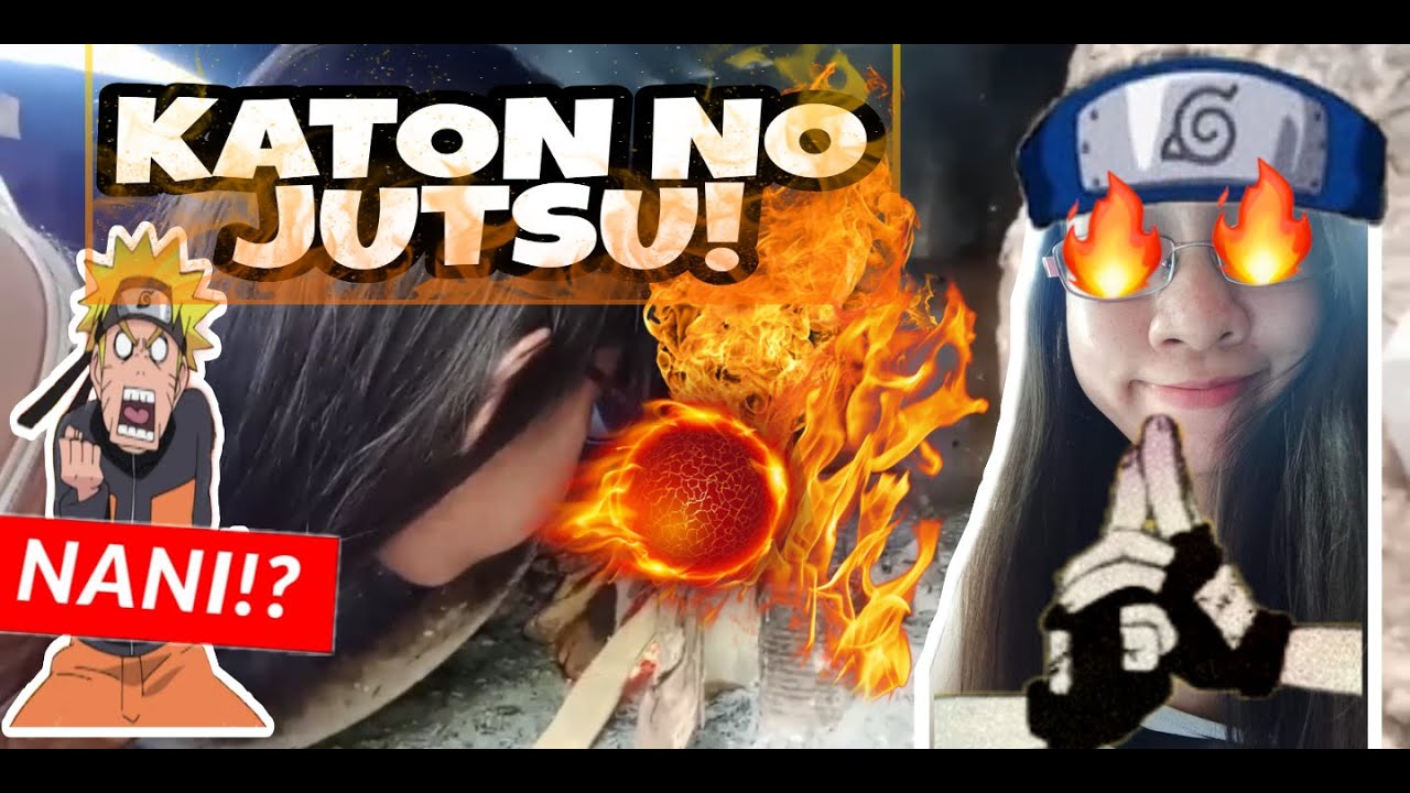 How to build a fire - the NINJA way! Katon no jutsu - YouTube
