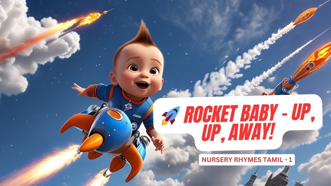 Rhymes on "ROCKET BABY - UP, UP AWAY ! l ராக்கெட் குழந்தை மேலே மேலே l ...