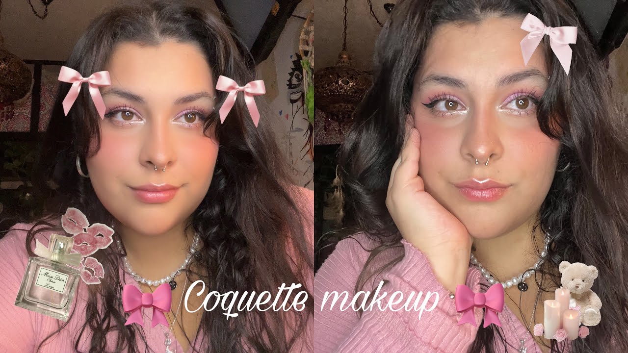 Coquette makeup Tutorial 🎀~~ - YouTube