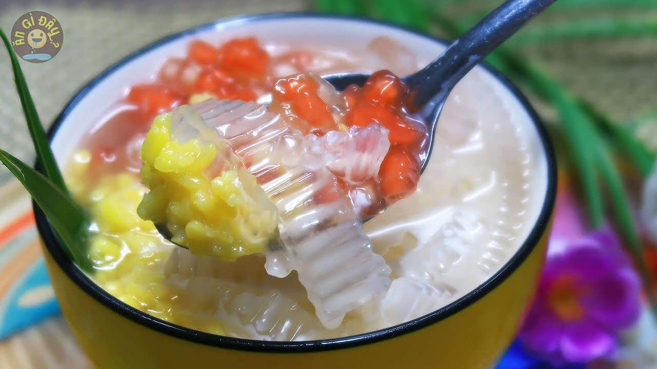 Cách Làm CHÈ SƯƠNG SA HẠT LỰU Ngon Đẹp Mắt Công Thức Chi Tiết - YouTube