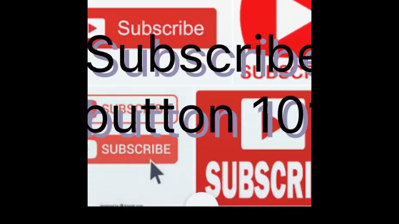 How to create a subscribe button. - YouTube