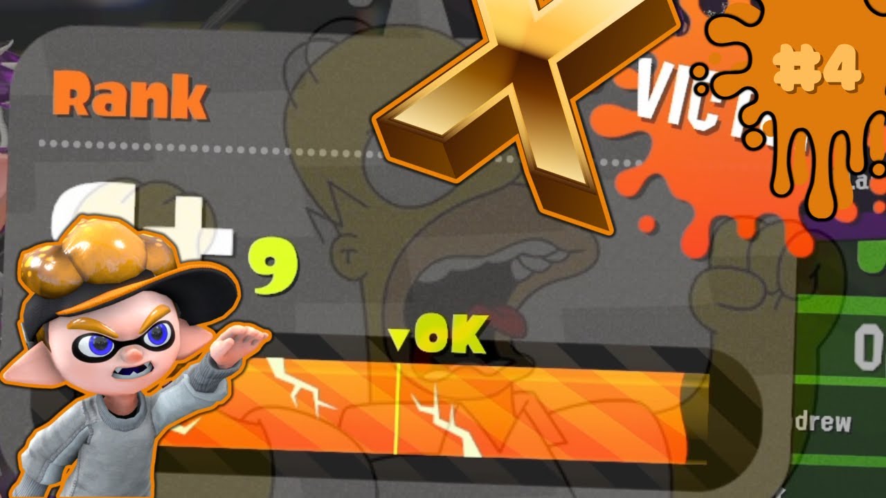 Earning my first X rank! - Splatoon 2 - YouTube