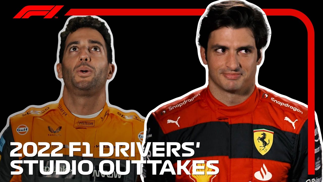 The 2022 F1 Drivers And Team Principals' Hilarious Studio Outtakes ...