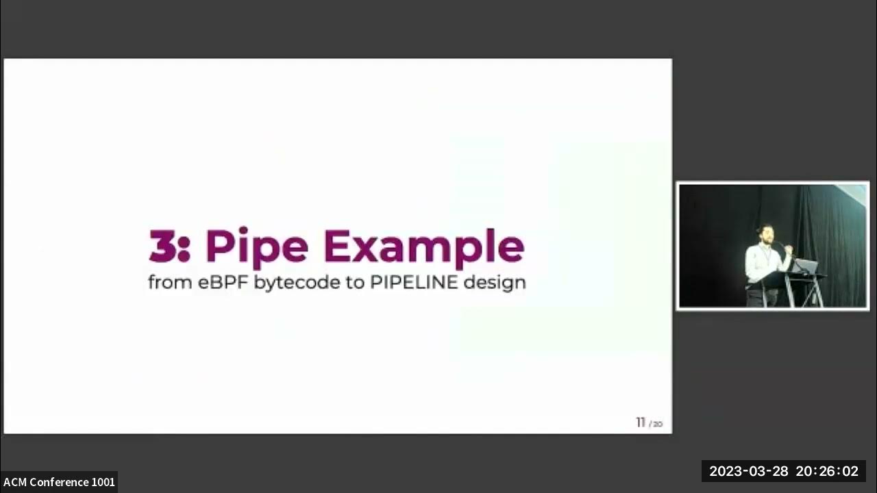 ASPLOS'23 - Session 4A - eHDL: Turning eBPF/XDP Programs into Hardware Designs for the NIC - YouTube