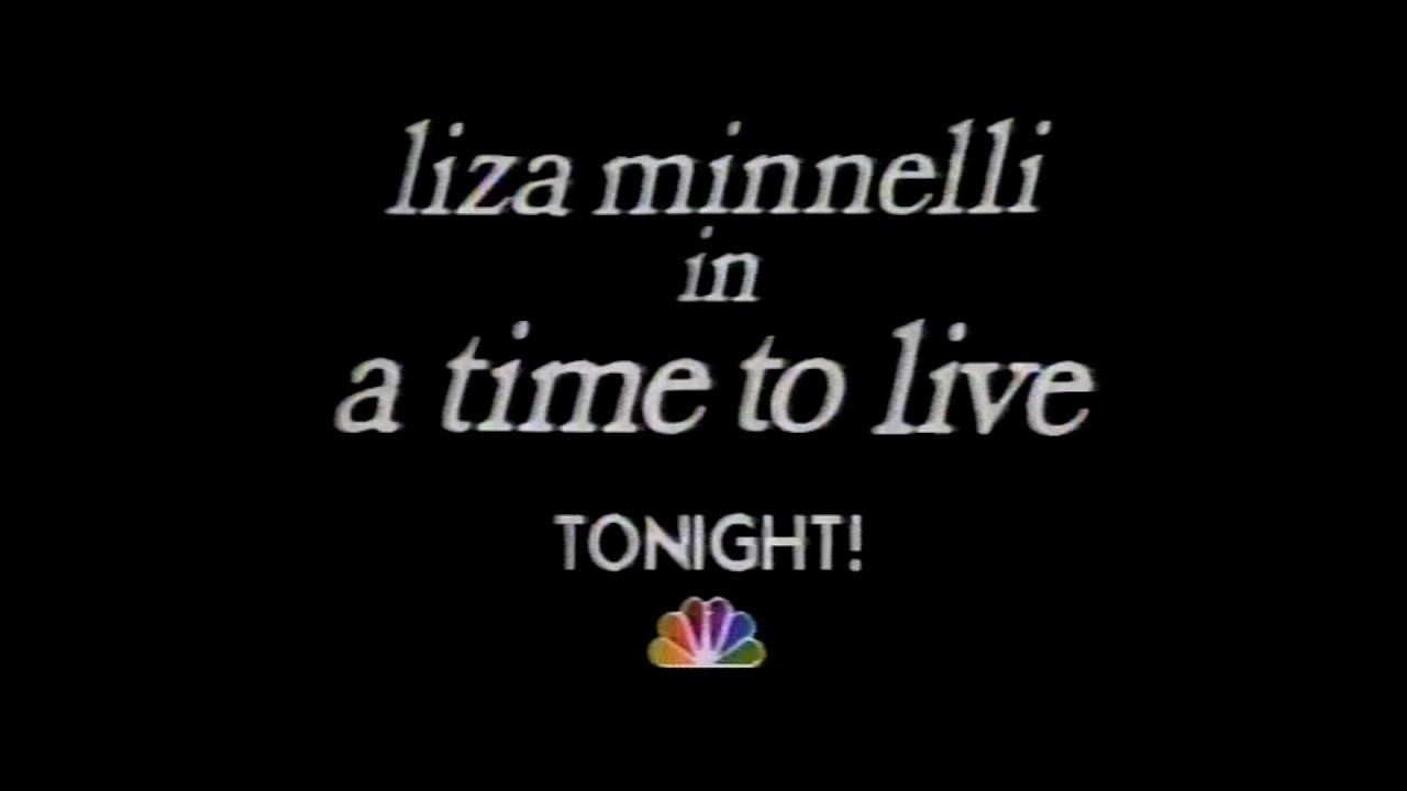 Loveable Liza Minnelli in a Time to Live NBC Promo (1985) - YouTube