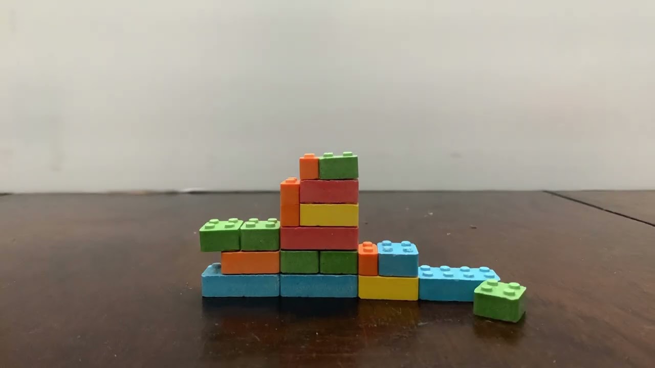 Satisfying Lego block animation - YouTube