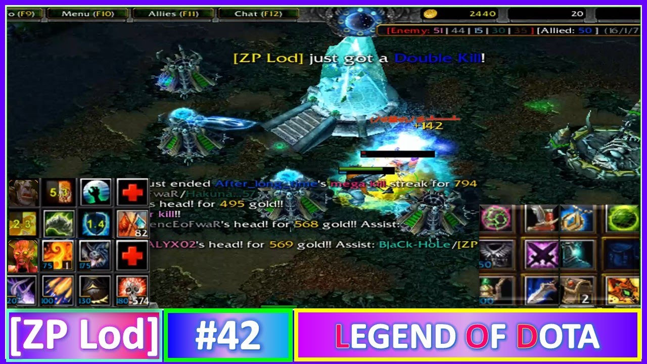 #42 ⇗ Dota 1 Lod 2023 дота лод ⇨ RGC [ZP Lod New 42] - YouTube