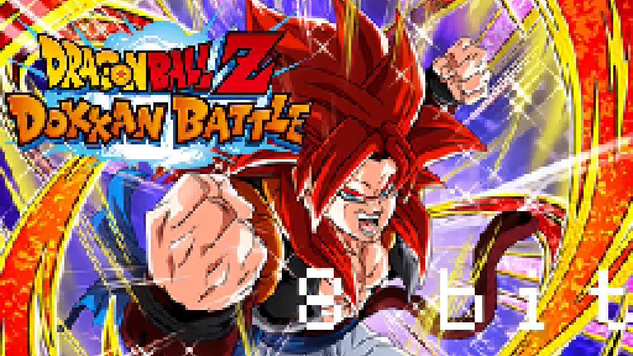 8-BIT//INT SUPER SAIYAN 4 GOGETA//DRAGON BALL Z DOKKAN BATTLE - YouTube