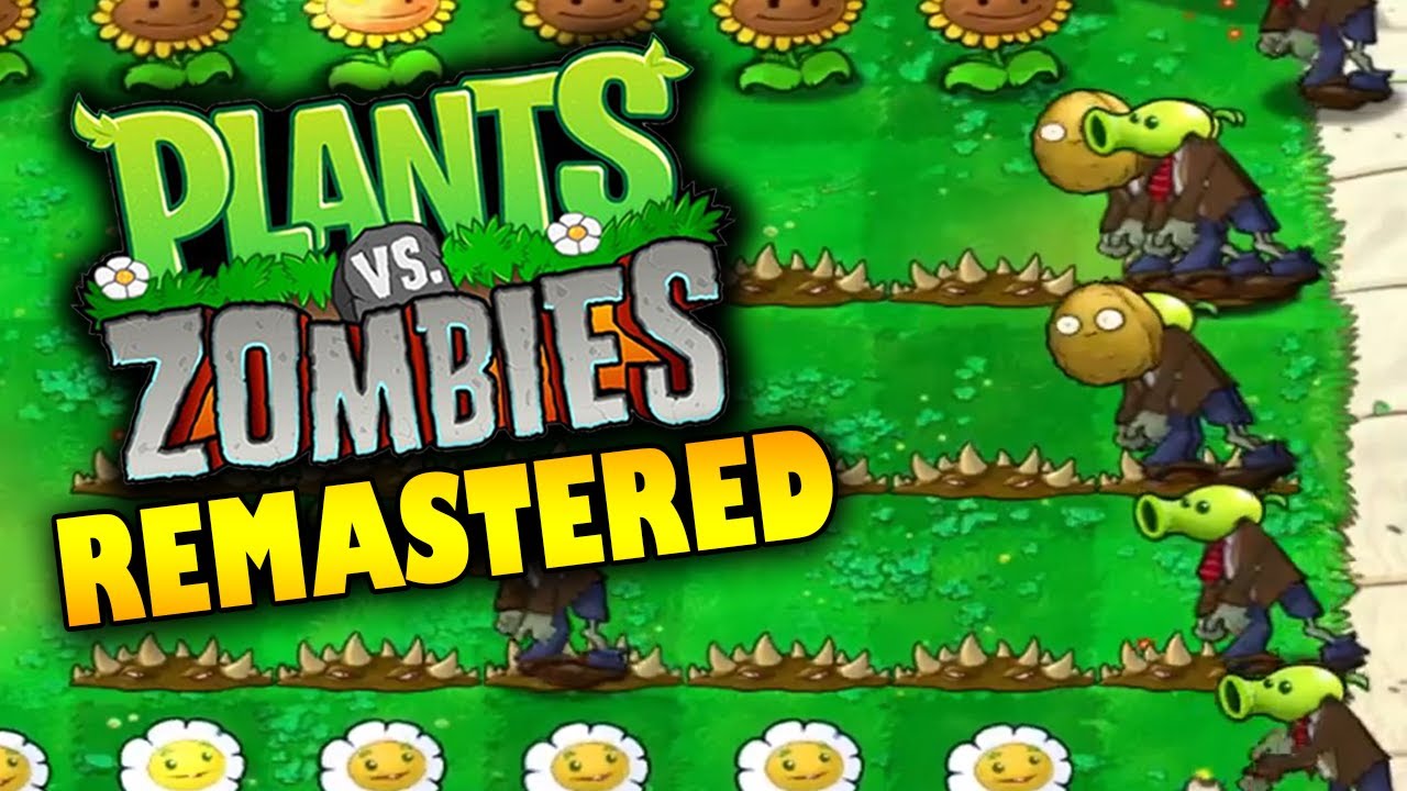 PLANTAS VS ZOMBIES REMASTERED: VEGEZOMBIES AL ATAQUE - YouTube