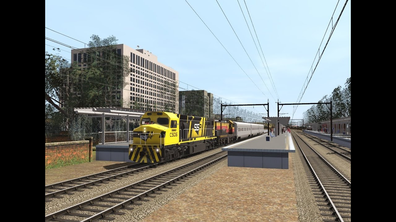Train Drive | Austrainz SSR C506-SSR/CRL 4911 AK Test Cars | TRS 2022 ...
