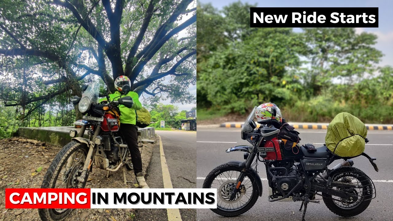 Camping Ride on Royal Enfield Himalayan Starts #CEATxPlorer - YouTube