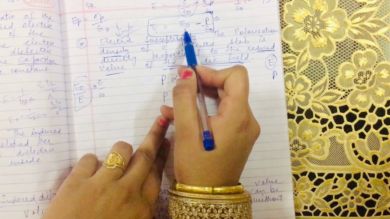 Electrical Susceptibility and Dielectric Strength - YouTube