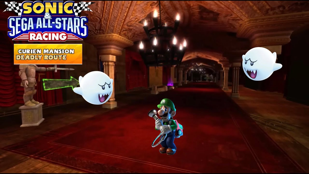 Sonic & SEGA All Stars Racing (Wii) Deadly Route Introduction - YouTube