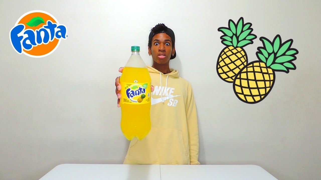2 Liter Iced Cold Fanta Pineapple Chug (chugged fast!!) - YouTube