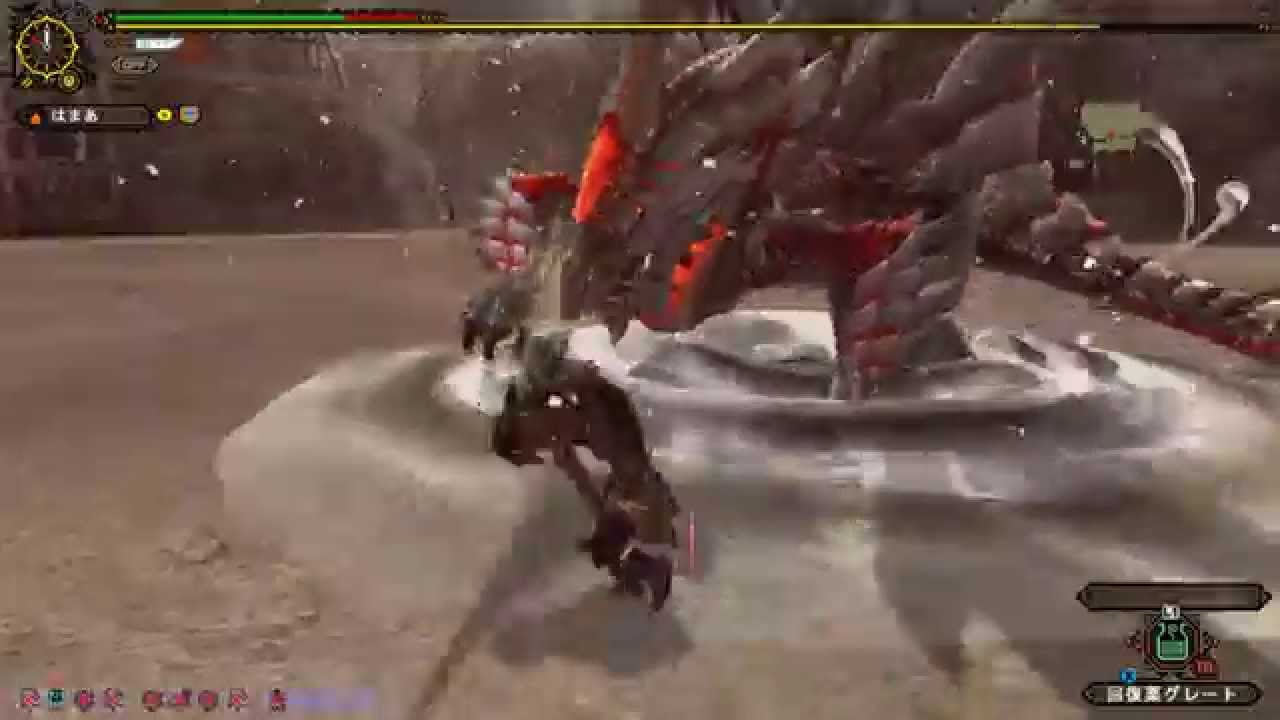 【MHF-G】GHC ハルドメルグ 片手剣ソロ - YouTube