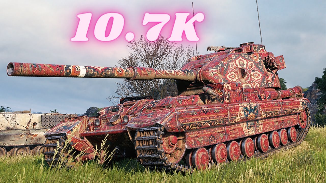 FV215b (183) 10.7K Damage 7 Frags - Бабаха World of Tanks , WoT Replays ...