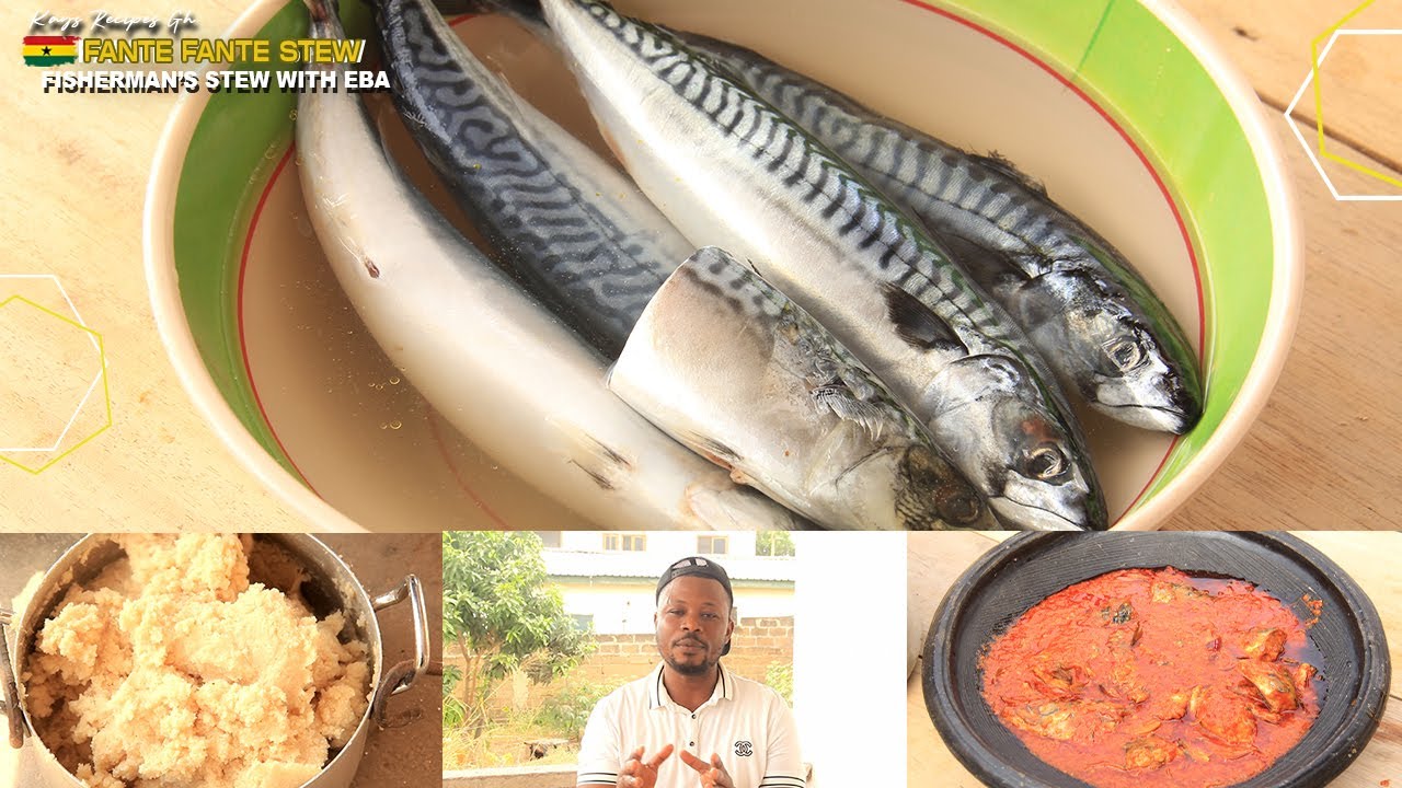 Ghana Fante Fante Recipe / Authentic Fisherman's Stew With Gari Eba ...