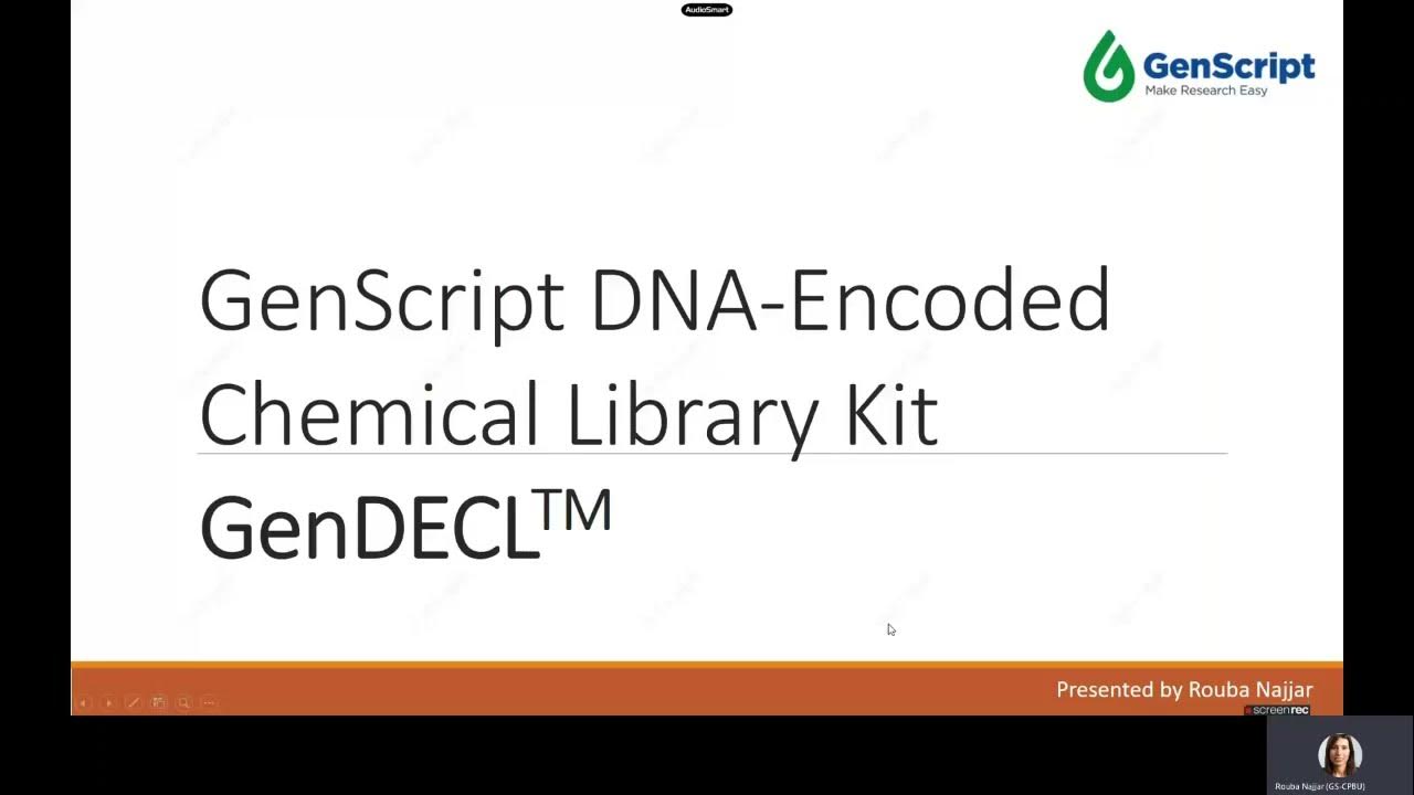 GenScript DNA-Encoded Chemical Library Kit - GenDECL™ - YouTube