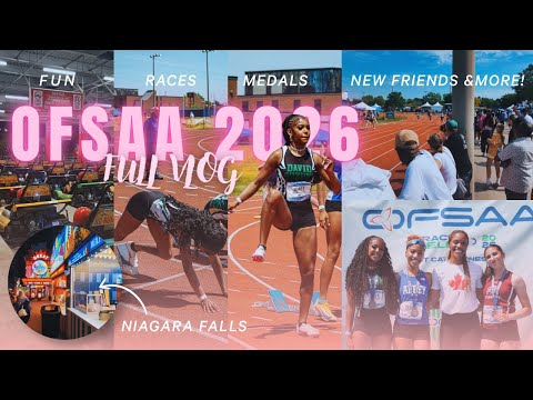 OFSAA 2026 VLOG ☆ racing Canada’s fastest girls, Niagara Falls, friends, chaos, + more!