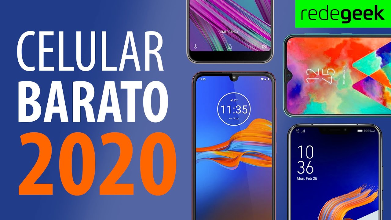 MELHOR CELULAR BARATO para COMPRAR EM 2020 - YouTube