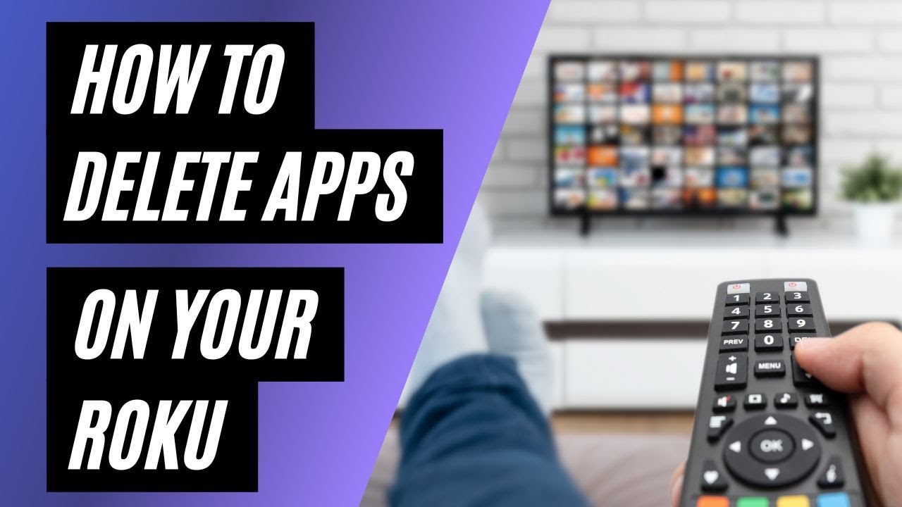 How To Delete Apps on a Roku - YouTube
