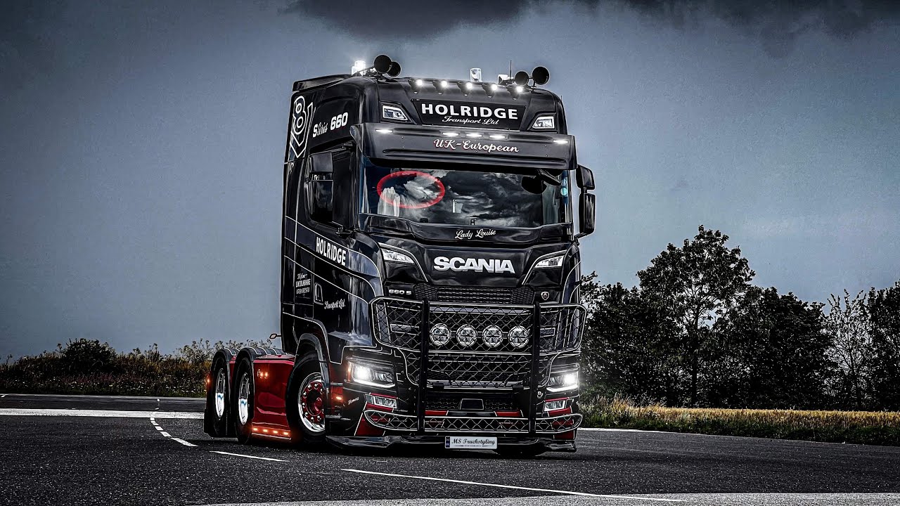Holridge Transport LTD - Scania 660S V8 & Scania T164L V8 STRAIGHT ...