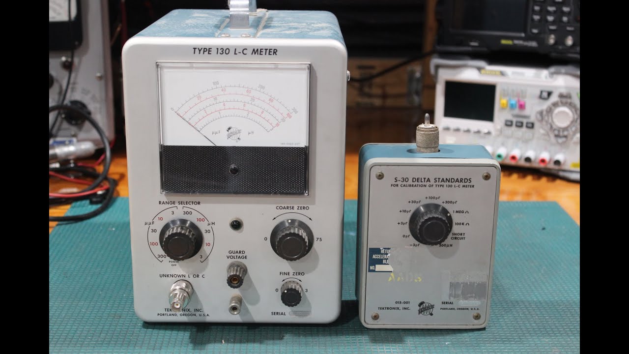 Tektronix Type 130 L C Meter Restoration - YouTube