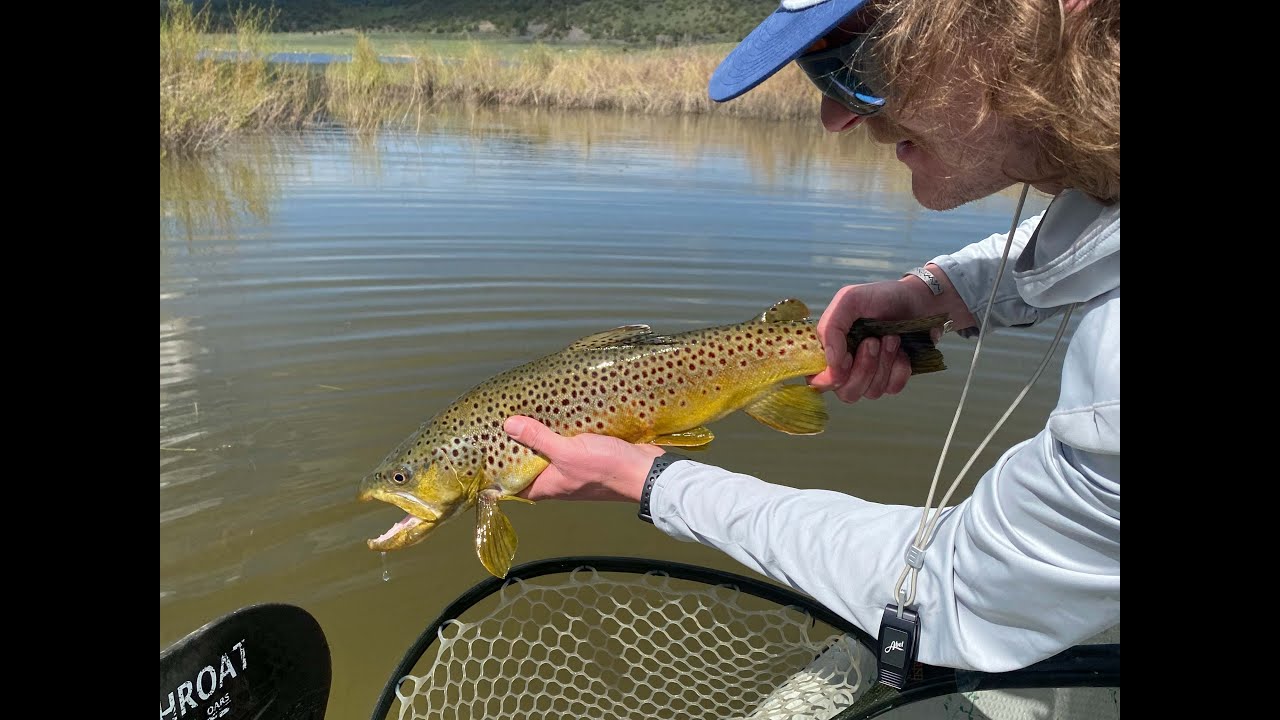 Miramonte Reservoir Fly Fishing with Telluride Angler - YouTube