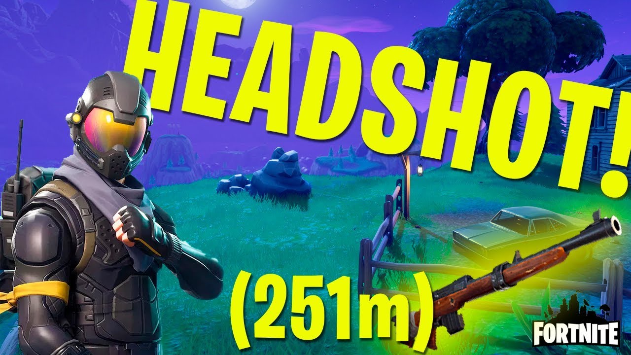 Clip - Headshot - Hunting Rifle (251m) - FORTNITE [PS4] - YouTube