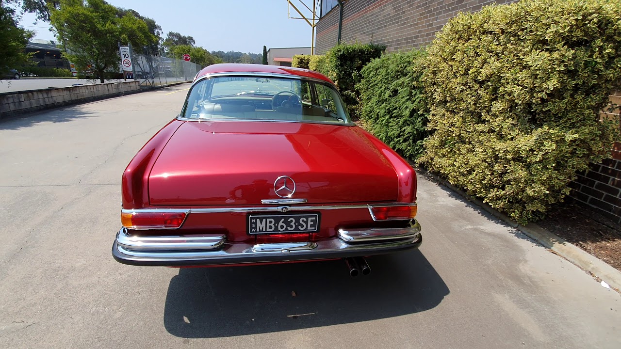 Mercedes Benz 300SE Coupe 6.3 - YouTube