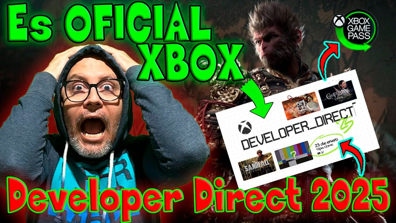 💣 NUEVO EVENTO de XBOX este ENERO 2025 📣 Xbox DEVELOPER DIRECT 2025 💚 ...