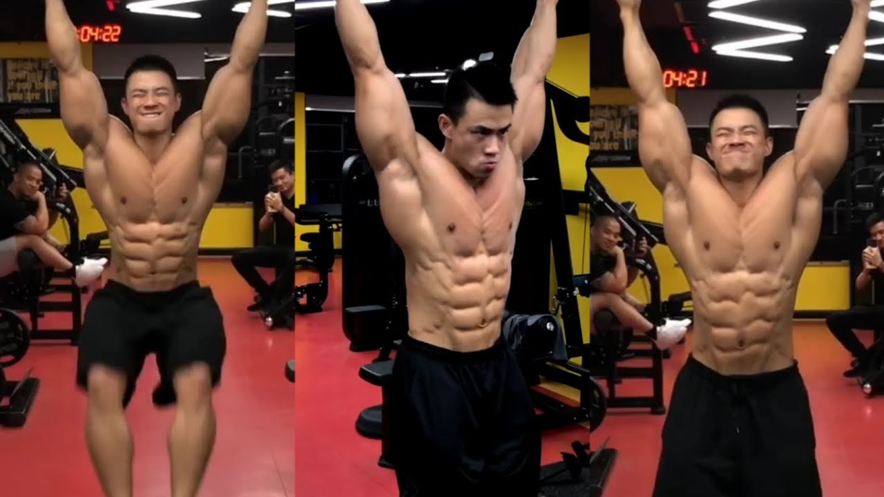 Chinese Bodybuilder "Chen Kang IFBB PRO" Muscular Flexing. - YouTube